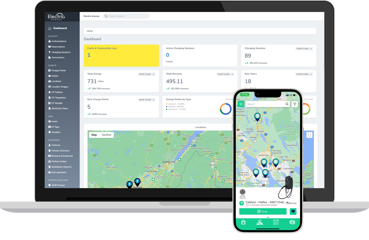 DCFC Software – Electric Avenue